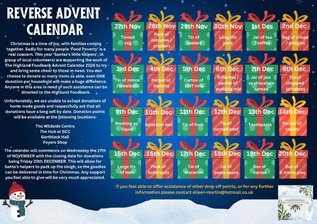 Week 2 of ‘The Reverse Advent Calendar’ | 02 December 2024 ...