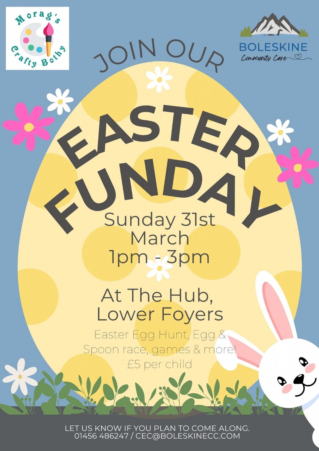 Easter Fun Day! | 31 March 2024 | Stratherrick & Foyers Community Trust