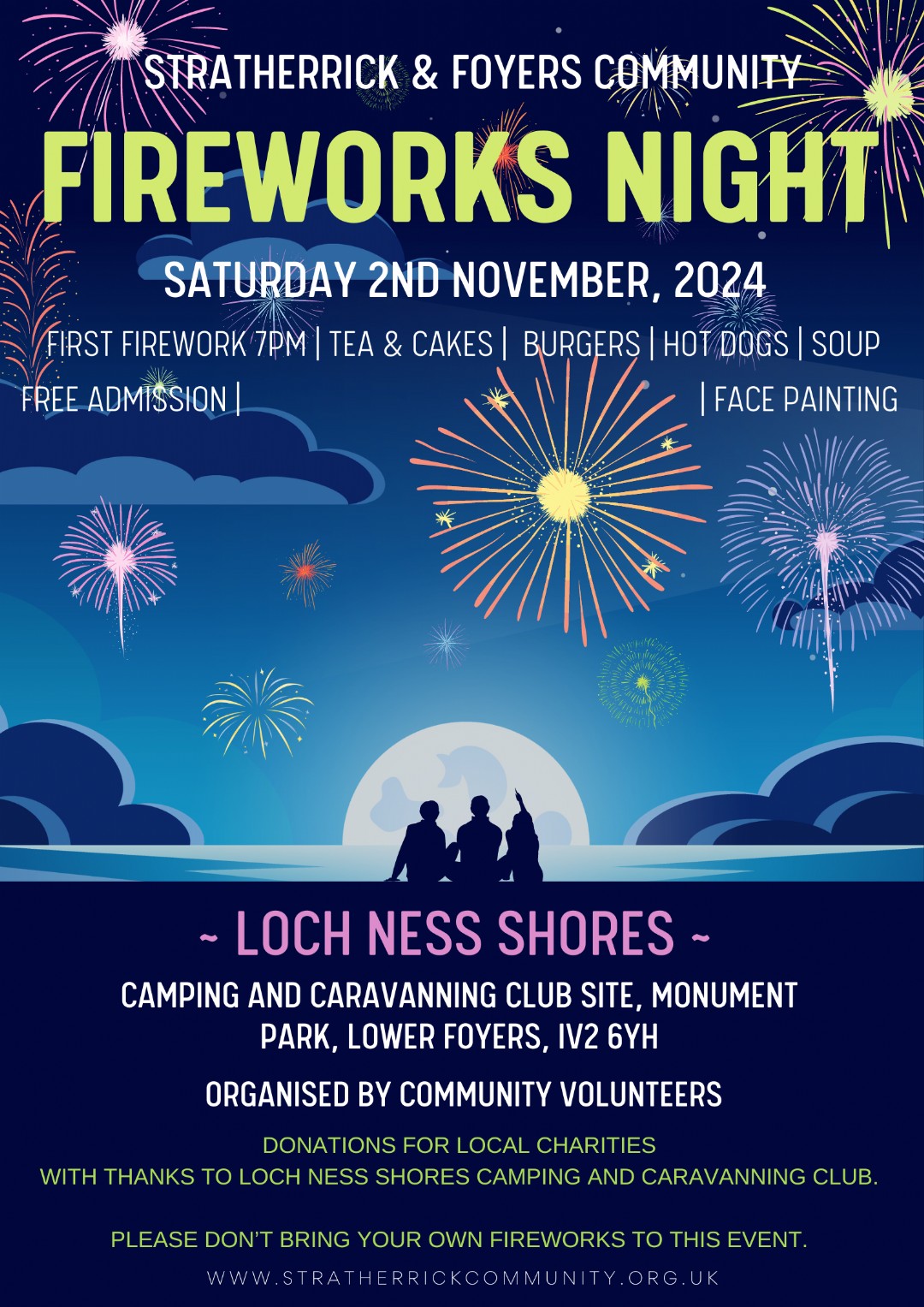 Fireworks | Stratherrick & Foyers Community Trust