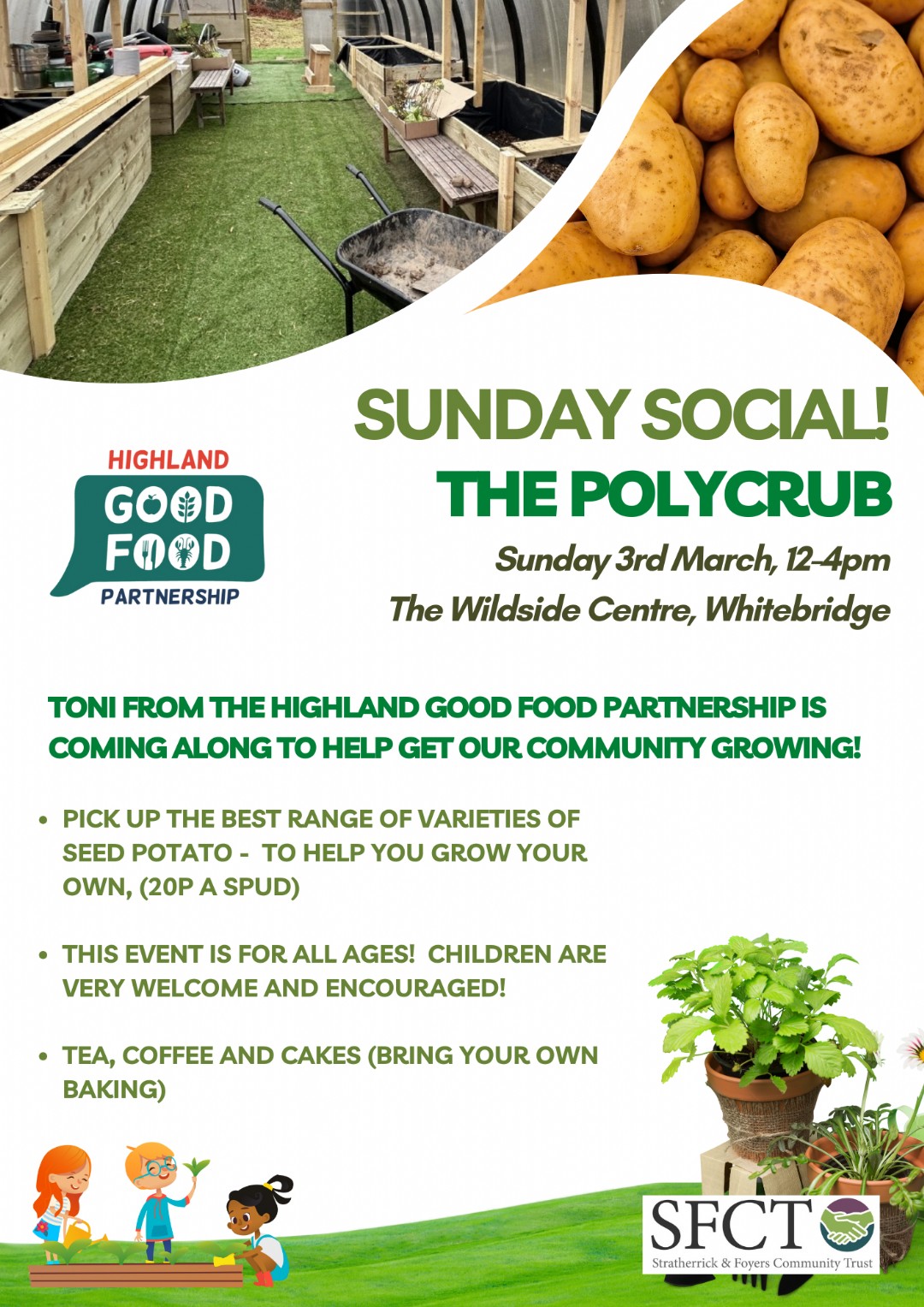 Sunday Social at the Polycrub! | 03 March 2024 | Stratherrick & Foyers ...