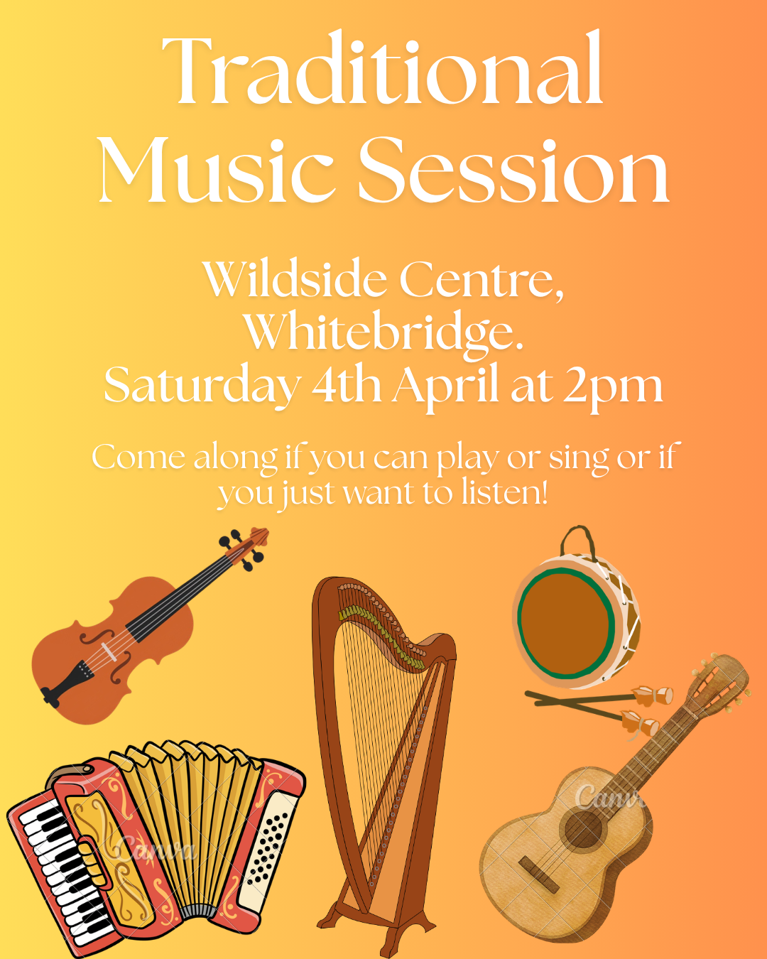 Traditional Music Session | 04 April 2026 | Stratherrick & Foyers ...