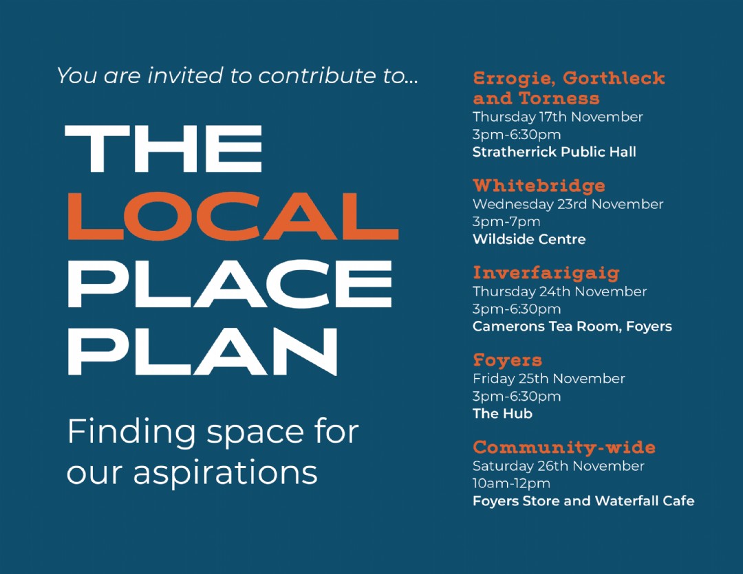 Your Local Place Plan! | 01 November 2022 | Stratherrick & Foyers ...