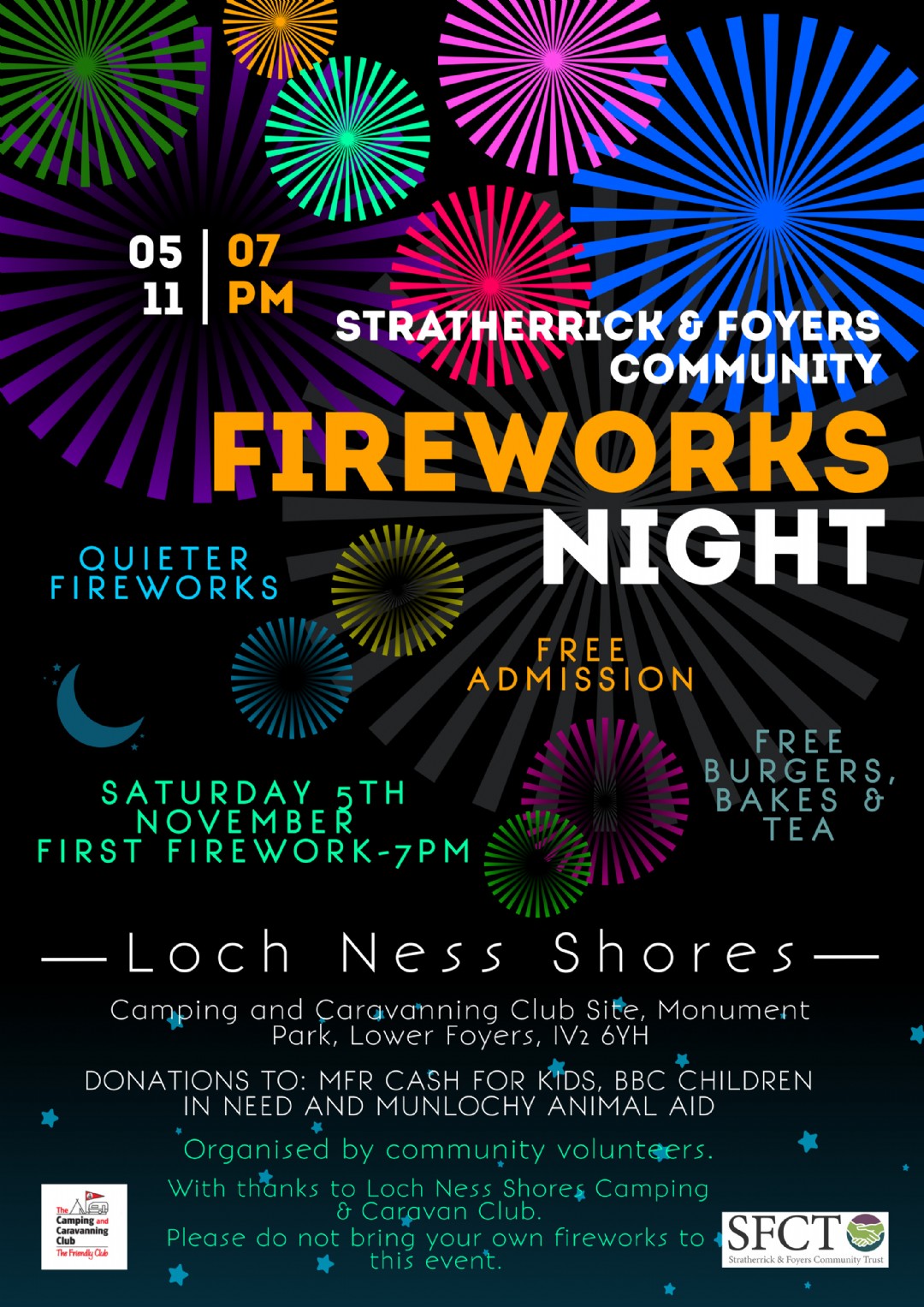 Community Firework Display | 05 November 2022 | Stratherrick & Foyers ...