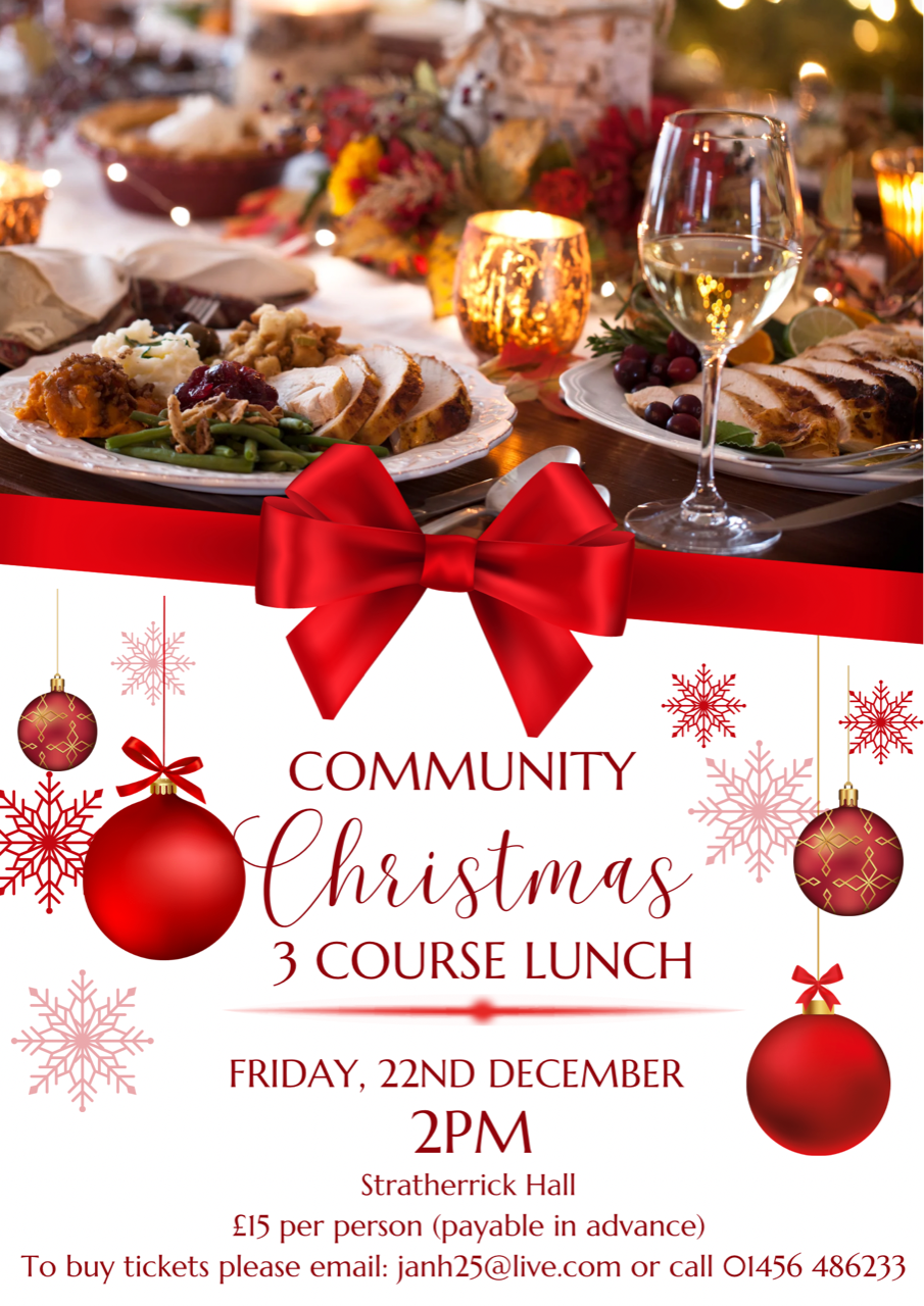 Community Christmas Lunch | 22 December 2023 | Stratherrick & Foyers ...